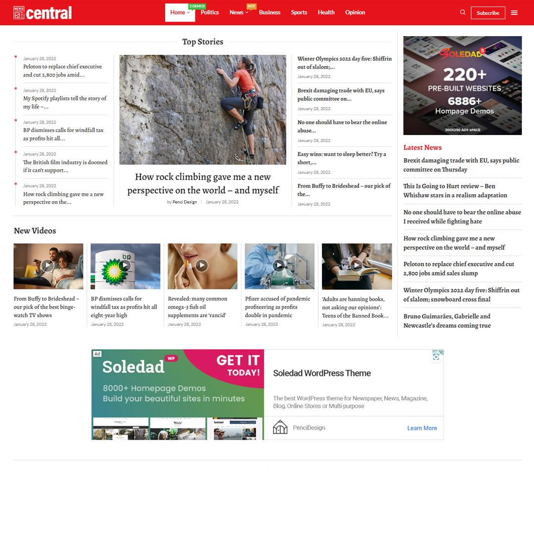 Criação de Blogs - Página de Posts - Gerenciável - Rio Preto